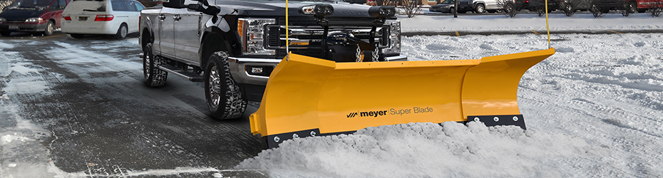 Super Blade Contractor Truck Snow Plows | Meyer | Meyer
